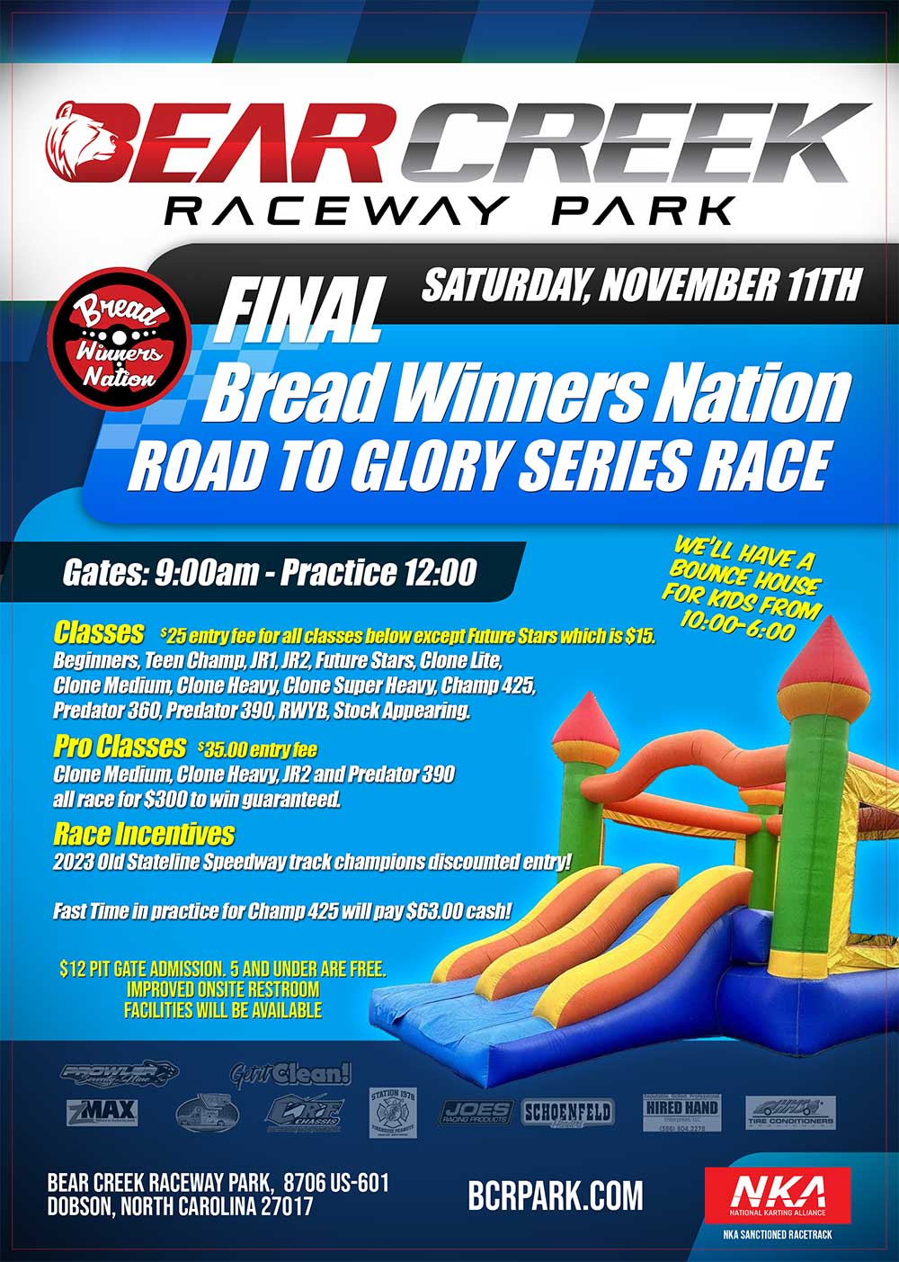 Bear Creek Raceway Park – Dobson, North Carolina